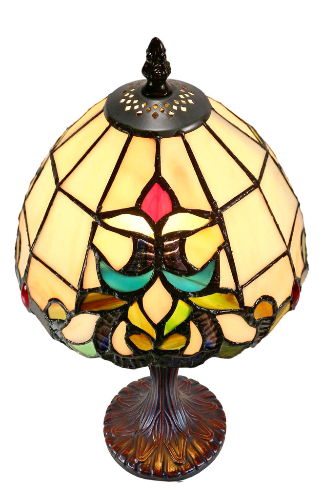 8" Victorian Style Joanne Tiffany Mini Table Lamp – Tiffany Lamp New ...